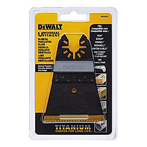 DEWALT Oscillating Tool Blade, Swing Blade, Diamond Grit (DWA4241)