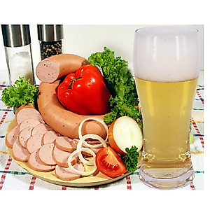 BPFY 6 Pack 16oz Pilsner Beer Glasses, Bar Glassware, Drinking Glasses for Home Kitchen Entertainment