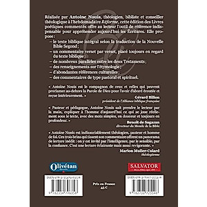 La Bible tome 3 : Les livres poétiques: Commentaire intégral verset par verset par Antoine Nouis