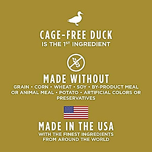 Instinct Ultimate Protein Grain Free Cage Free Duck Recipe Natural Dry Cat Food, 4 lb. Bag