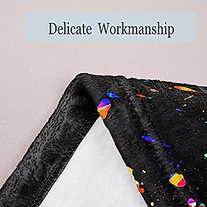 MEALY Gaming Blanket for Boys Kids Teens, Fleece Cozy Game Throw Blanket, Soft Gamer Blanket Video Game Blankets for Men Adults Suit for Bedroom Couch Birthday Gift for Bed Blankets 80 in x 60 in