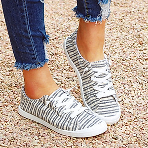 MLAGJSS Slip On Breathe Mesh Walking Shoes Women Fashion Sneakers Comfort Wedge Platform Loafers(1007a23 Gray,Size 9.5)