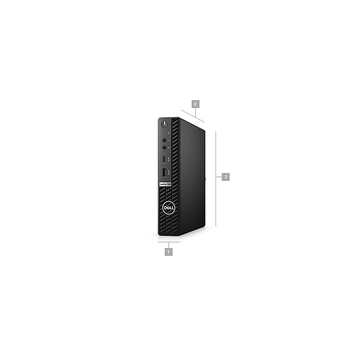 Dell Optiplex 7000 7090 Micro Tower Desktop Computer Tower (2021) | Core i5-256GB SSD Hard Drive - 16GB RAM | 6 Cores @ 3.9 GHz - 11th Gen CPU Win 11 Home