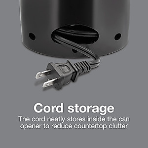 SureCutTM Extra-Tall Can Opener Black Medium