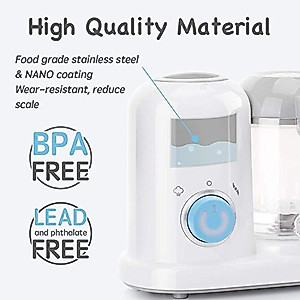 QOOC 4-in-1 Mini Baby Food Maker