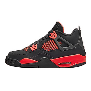 Nike Jordan Toddler Air Jordan 4 Retro TD BQ7670 016 Red Thunder - Size 5C Black/White-red 5 Toddler