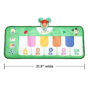 Disney Hooyay Rock n Swap Tigger Musical Mat for Ages 6 Months and Up, Multi