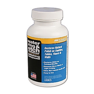Miracle Sealants WATRINEREM12 Water Ring & Etch Remover Restorative Products, 4 Ounce, Clear