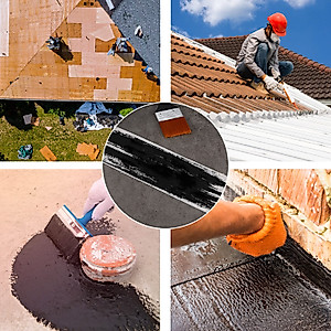 Tondiamo 4 Inch x 98 Foot Textile Fiberglass Waterproofing Roof Tape Anti Fracture Membrane Fabric Sheet Reinforcing Mesh Fabric Liquid Drywall Tape Waterproofing Membrane for Shower Walls and Tiles