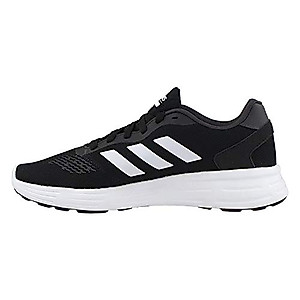 adidas Men's CF Revolver Running Shoe, Black/White/Utility Black, 11.5 Medium US