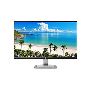 HP 24ec UltraSlim 24 Inch IPS Full HD LED Anti-Glare HDMI VGA Computer Monitor, Edge to Edge Screen, Upto 16.7 Million Colors, 178 Degree Viewing Angle, 60 Hz Refresh Rate (Renewed)