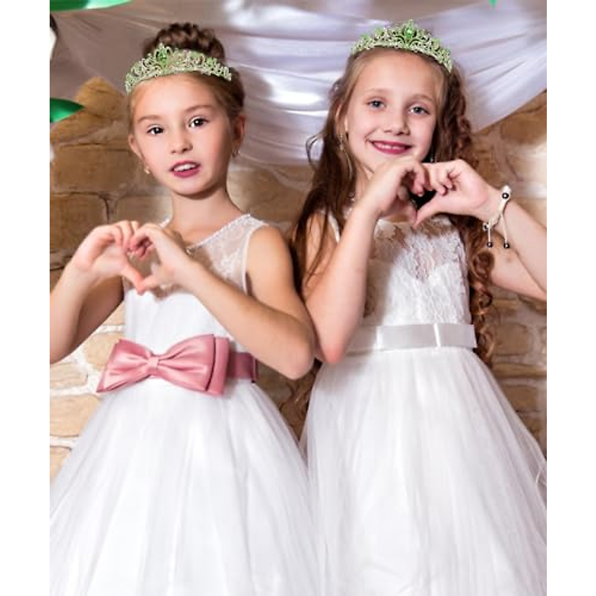 CURASA Princess Crown Tiara Queen Crowns for Women Tiaras for Little Girls Rapunzel Tiara Comb Crystal Crown Adult Cute Hair Accessroies for Birthday Wedding Bridal Halloween Prom Party, metal