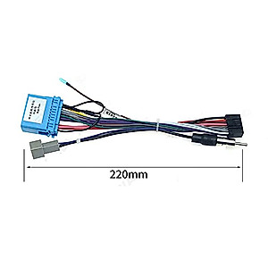 16pin Car Radio Stereo Power Retrofit Harness for Suzuki Grand Vitara Swift SX4 Acura/Suzuki/Honda Accord OdysseyVehicles with Radio Antenna Adapter
