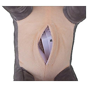 Adore 14" Standing Farting Hippo Plush Stuffed Animal Toy