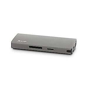 LMP - 4K USB-C Travel Docking Station with 9 Ports - Space Gray