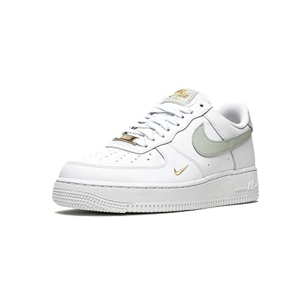 Nike Womens WMNS Air Force 1 Low CZ0270 106 White/Grey/Gold - Size 7.5W