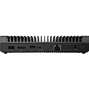 Lenovo ThinkCentre M75n 11BW0009US Desktop Computer - AMD Athlon Silver 3050e Dual-core (2 Core) 1.40 GHz - 4 GB RAM DDR4 SDRAM - 128 GB SSD - Nano - Black