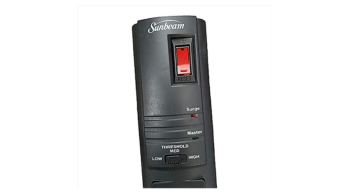 Sunbeam 7-Outlet Power Strip & Surge Protector | Energy Saving