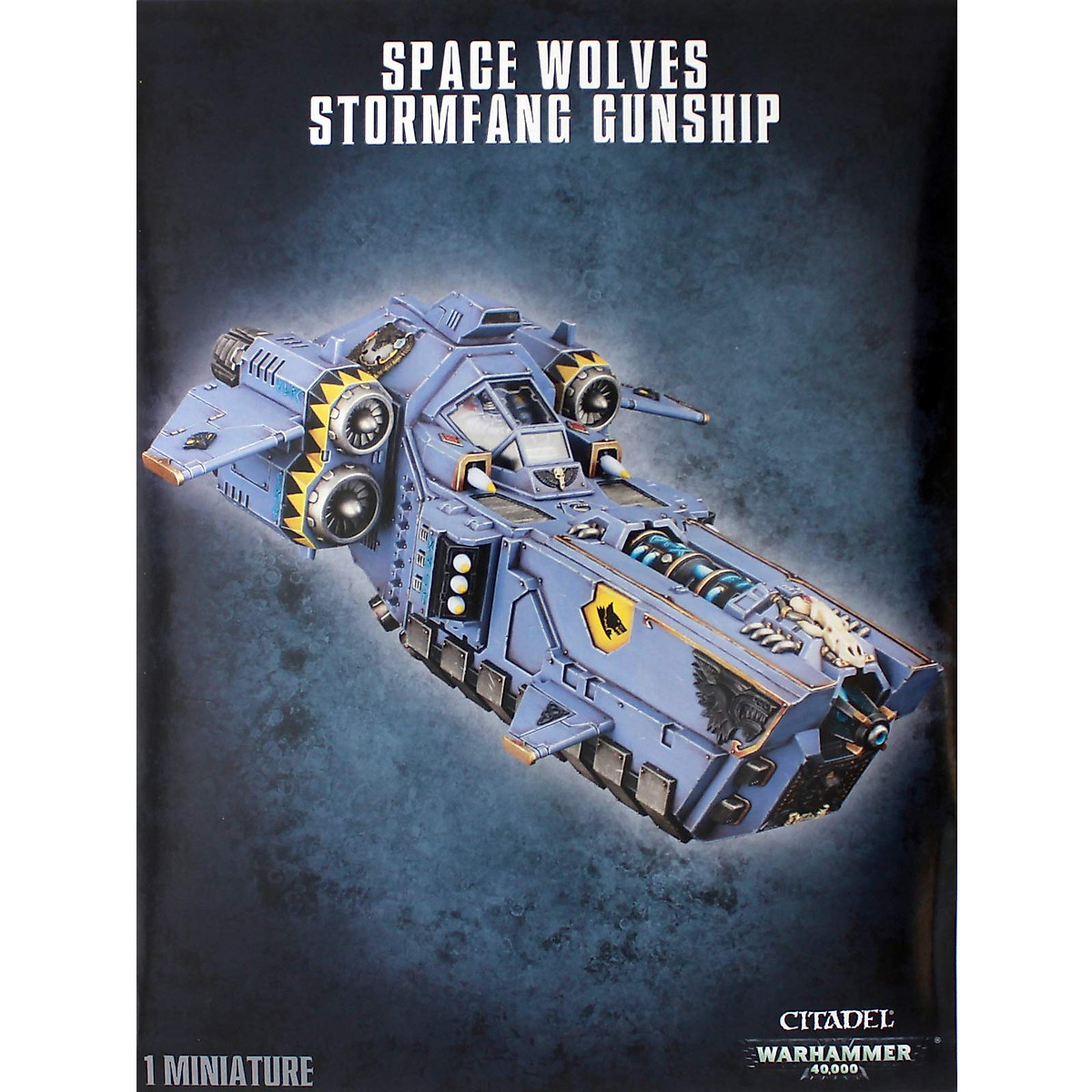Games Workshop 99120101117" Warhammer 40,000" Space Wolves Storm Fang Gunship Action Figure