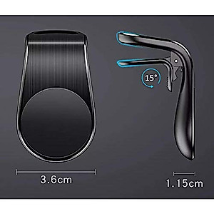 Car Mount for Samsung Galaxy Note 20 (Car Mount by BoxWave) - MagnetoMount Clip, Metal Car Air Vent Strong Magnet Mount for Samsung Galaxy Note 20 - Jet Black