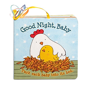 Melissa & Doug Children's Book - Good Night, Baby (Board Book with 5 Play Tags to Tuck into Pockets)
