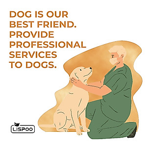 LISPOO Dog Acl Knee Brace for Torn Acl Leg，Luxating Patella，Dog Knee Braces for Back Leg Warm Joint and Relieves Joint Pain,Better Recovery with Dog Acl Knee Brace(L)