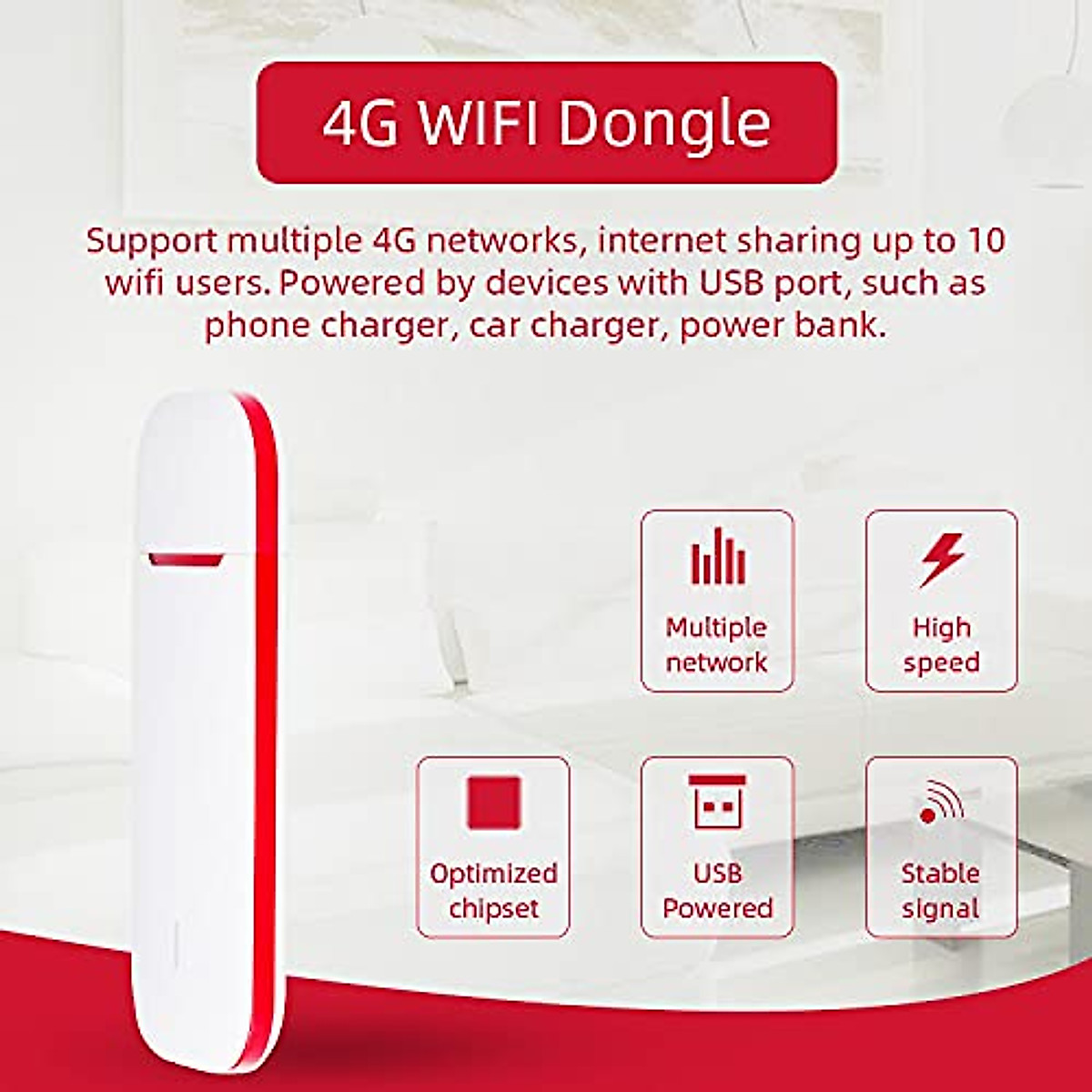 Unlocked Mini 4G Dongle USB LTE Ufi Mobile Data Wireless Router Network Card WiFi Hotspot Modem dongle with Sim Card Slot