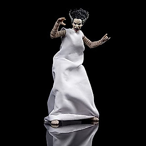 Jada Toys Universal Monsters 6" Bride of Frankenstein Action Figure, Toys for Kids and Adults, Black