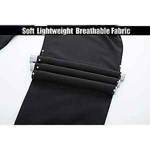 MAGCOMSEN Hiking Pants for Men Lightweight Workout Pants with Pockets Quick Dry Jogging Pants Gym Blue