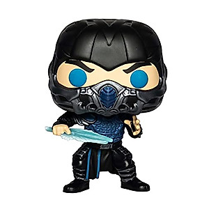 Funko Pop Mortal Kombat Movie Sub-Zero Glow in The Dark Exclusive Figure