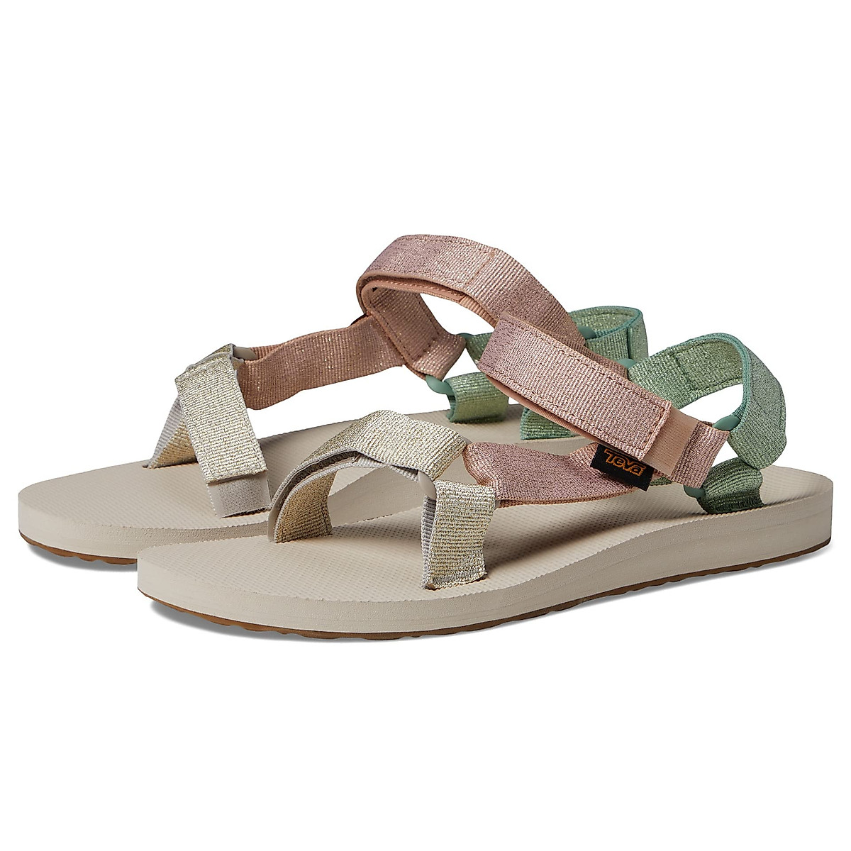 Teva Women's Original Universal Sandal, Metallic Clay Multi, 8