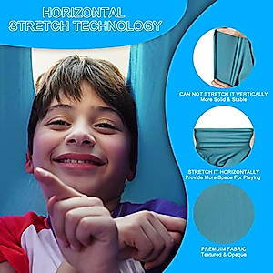 Indoor Therapy Sensory Swing, Special Needs Joy Cuddle Ceiling Snuggle Swings, Outdoor Room Adjustable Fabric Hammock, Autism, ADHD, Aspergers, Sensory Integration, Kids Boy Girl Children Teens Gift