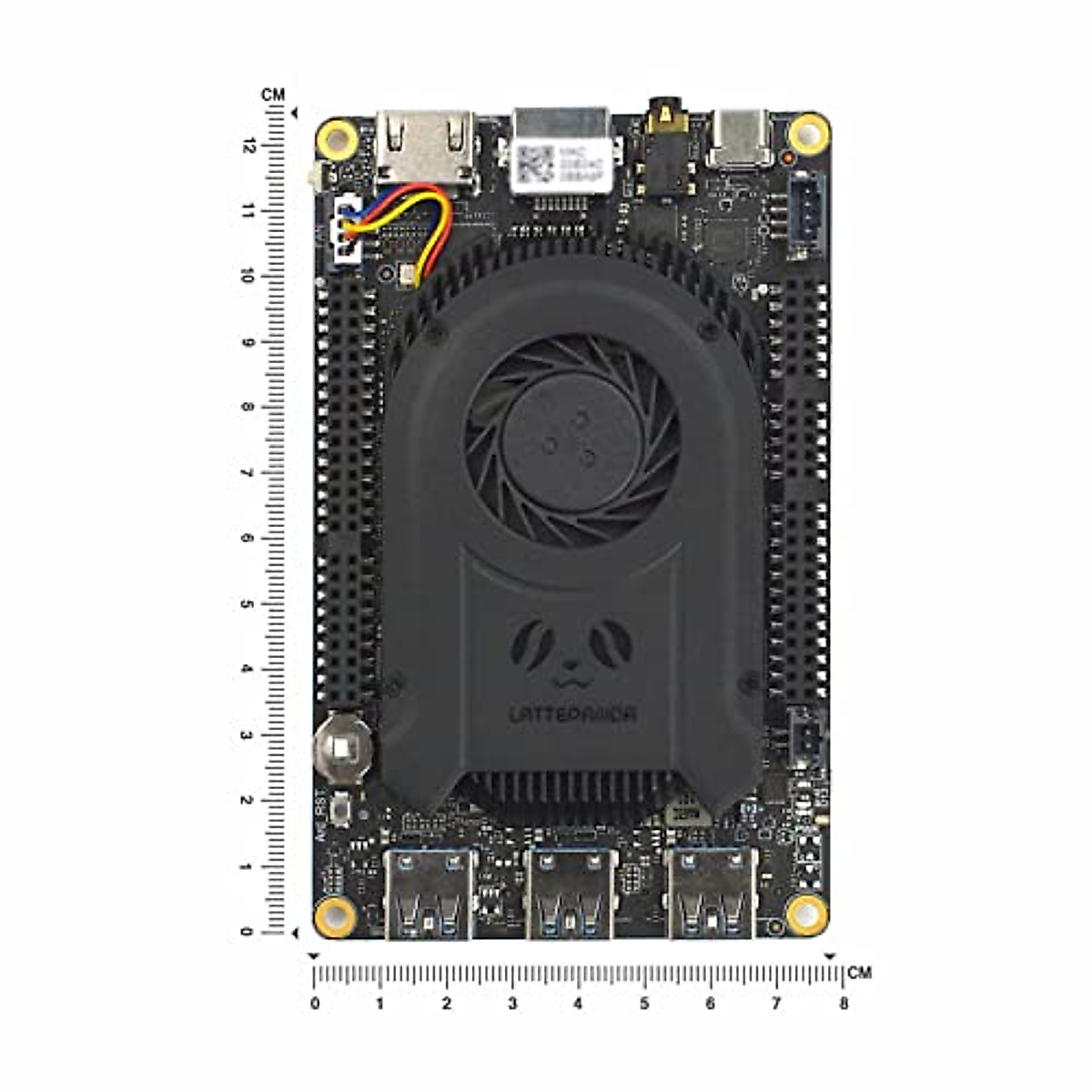 LattePanda 3 Delta 864 with Enterprise License-Pocket-Sized Windows/Linux Single Board Computer with Intel Celeron N5105,8GB RAM+64GB eMMC,Wi-Fi 6,Dual M.2 Expansion and Dual 4K@60Hz Video Output