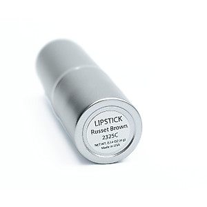 Pure Ziva Russet Brown Creamy Pearl Lipstick Color Moisturizing Paraben Free, No Animal Testing & Cruelty Free Lip Makeup Color