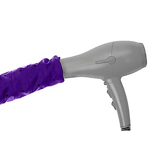 Glow by Daye Bonnet Hood Hair Dryer Attachment, At Home Hair Dryer Hood for Hand Held Hair Dryer, Extra-Large, Purple