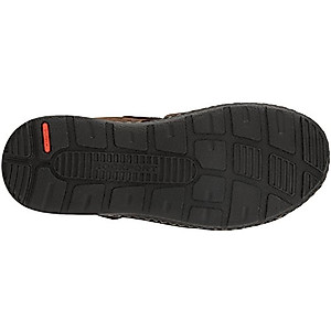 Rockport mens Darwyn Fishermen Fisherman Sandal, Brown Ii Leather, 9.5 US