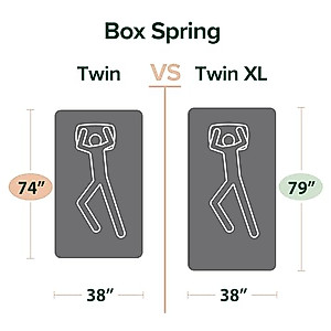 ZINUS 9 Inch Metal Smart Box Spring, Mattress Foundation, Strong Metal Frame, Easy Assembly, Twin