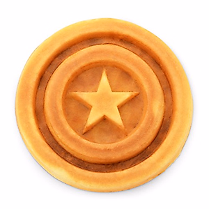 Marvel MVA-278 Captain America Waffle Maker, Blue