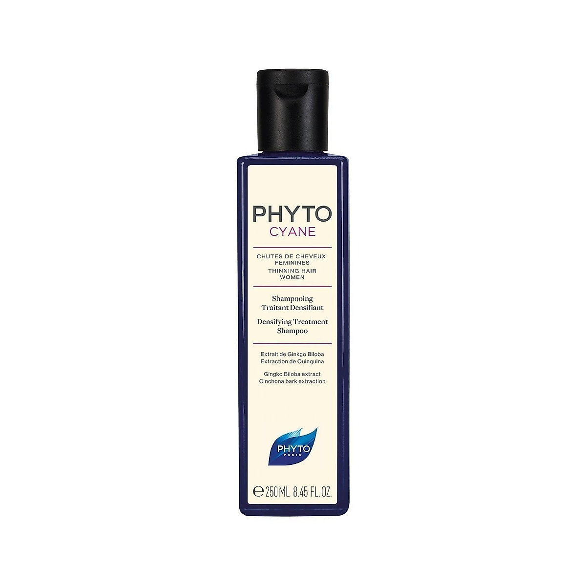 PHYTO Phytocyane Fortifying Densifying Treatment Shampoo, 8.45 fl oz