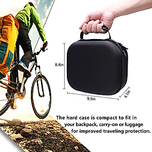 LTGEM Case Compatible with Turtle Beach Stealth 600 / 700 Gen 3 & 600 /700 Gen 2 MAX Wireless Gaming Headset, Black+Gray