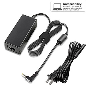 AC Adapter Power Charger Replacement for Dell Inspiron Mini 9 10 10V 12 910 1010 1011 1012 1018 1210 1090-1893 Mini Duo Tablet Vostro A90 Y200J ADP-50SB FSP030-DQDA1 LC.ADT00.006 PP39S 330-2063 30W