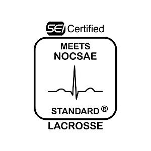 STX Lacrosse Stallion 75 Shoulder Pad, Black, Large