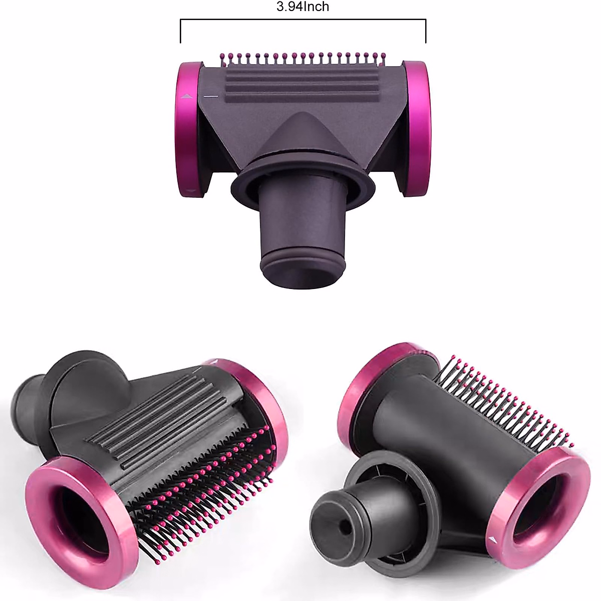 Anti-Flight Flyaway Attachment Nozzle with Wide Tooth Comb 2 in 1 Function for Dyson Hair Dryer attachments - Accessories for Supersonic Hair Dryer HD01 HD02 HD03 HD04 HD08
