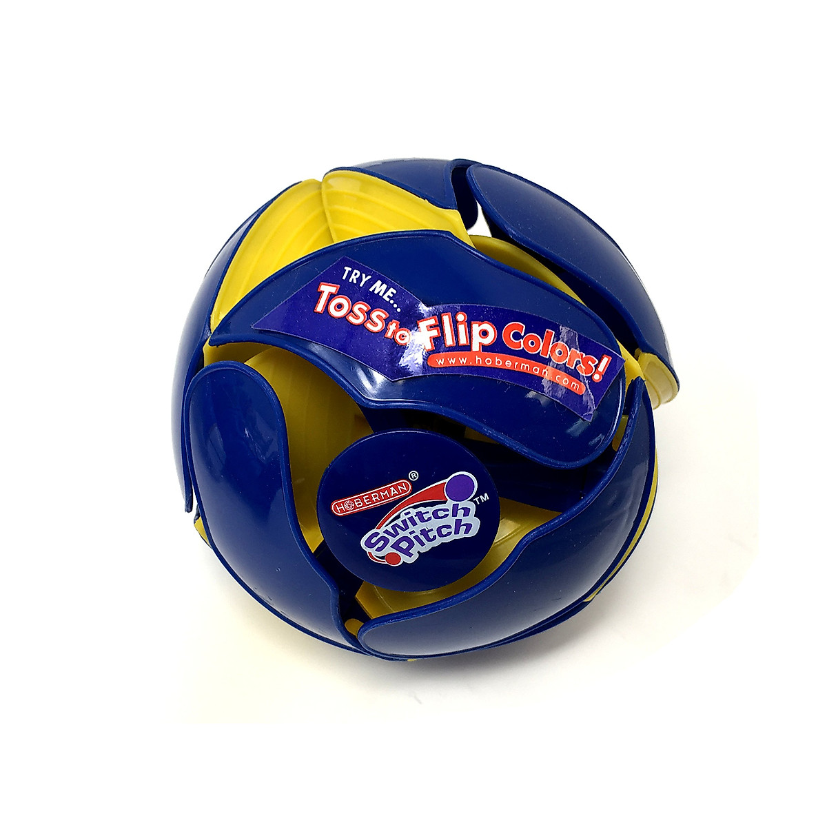Hoberman Switch Pitch - Blue and Yellow