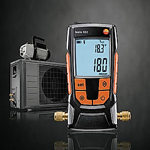 Testo 552 I Digital Vacuum Gauge I Micron Gauge with Bluetooth Support