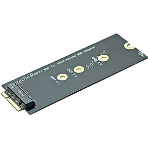 Sintech M2(NGFF) SATA SSD Card,for Upgrade 24Pin 2012 Year MacBook PRO Retina SSD (Fit M.2 SATA 2280 SSD,Not Fit M.2 nVME SSD)