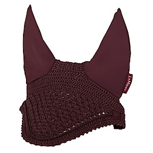 Vogue Ear Bonnet Burgundy Large