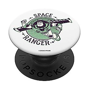 Disney Pixar Toy Story Buzz Lightyear Space Ranger PopSockets PopGrip: Swappable Grip for Phones & Tablets