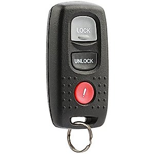 Car Key Fob Keyless Entry Remote fits 2002 2003 2004 2005 2006 Mazda MP-V (OUCG8D-325A-A, E4EG8D-325A-A)