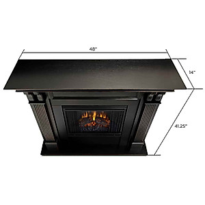 Real Flame 7100E-BW 7100E Ashley Electric Fireplace, Medium, Blackwash
